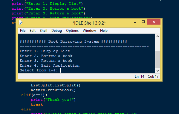 Simple Book Borrowing System in Python Free Source Code | SourceCodester